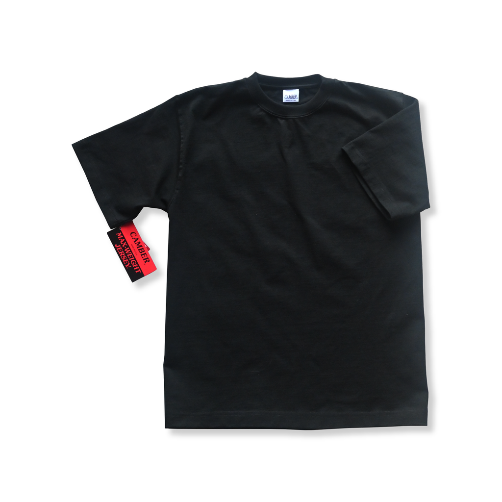 CamberUSA-301 Black Tee 8oz Cotton – Everwear Denim